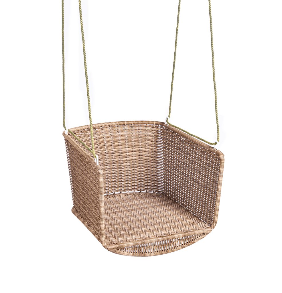 Columpio Canasta Mimbre - La Silla Acapulco